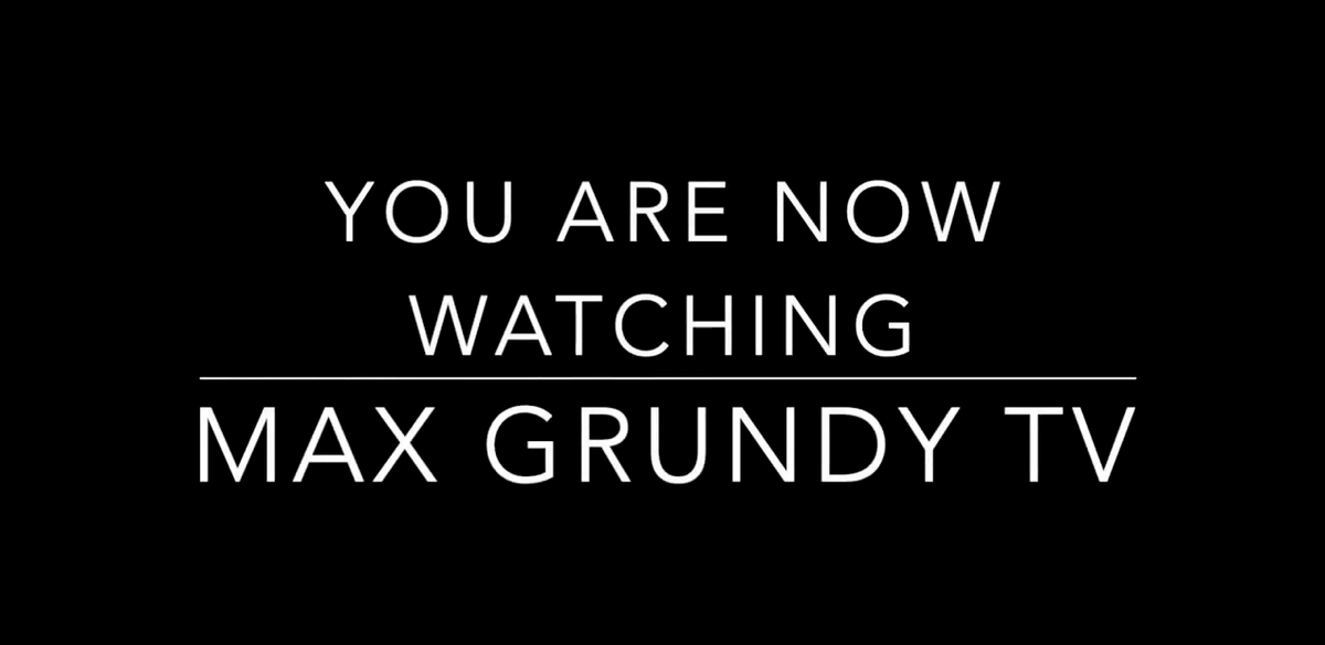 Max Grundy TV! – Max Grundy Design