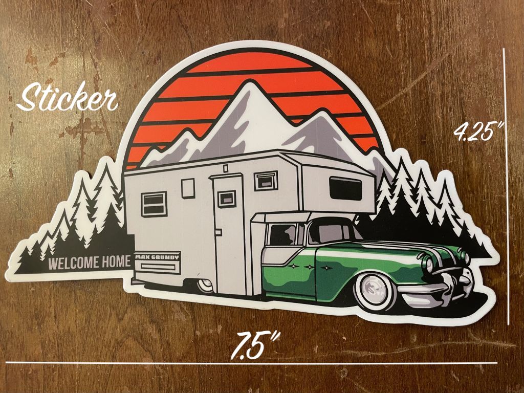 KAR-V limited edition enamel pin and sticker set – Max Grundy Design