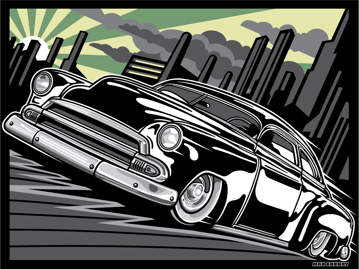 LEGACY LAND limited edition silkscreen print – Max Grundy Design