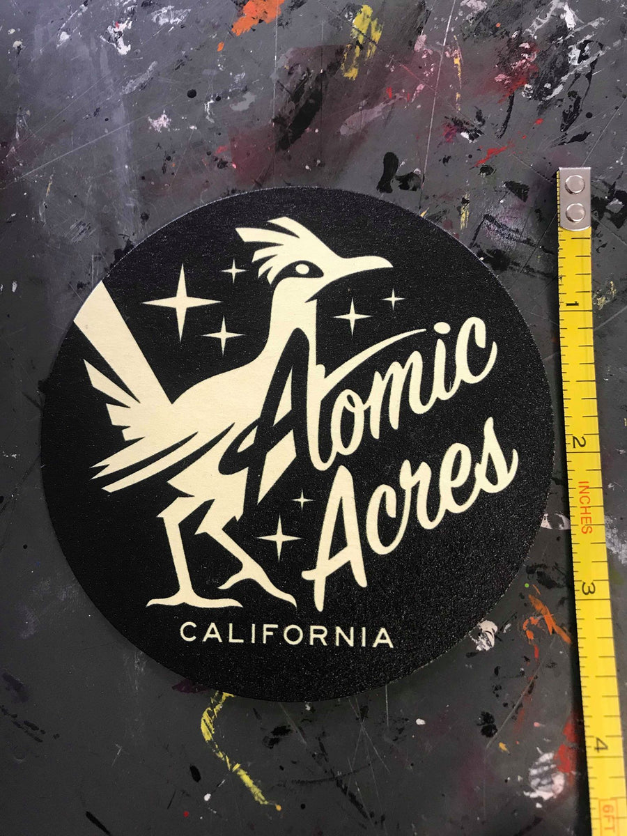 ATOMIC ACRES coaster set – Max Grundy Design