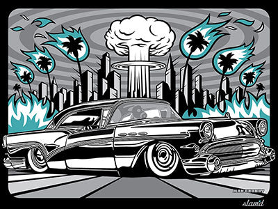 GROUND ZERO silkscreen print – Max Grundy Design