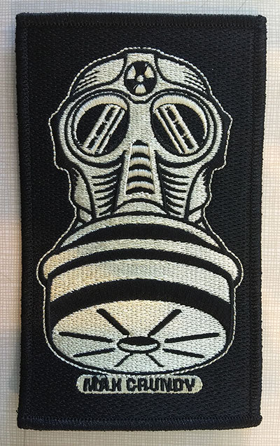 FULL FRONTAL FEAR gas mask patch – Max Grundy Design